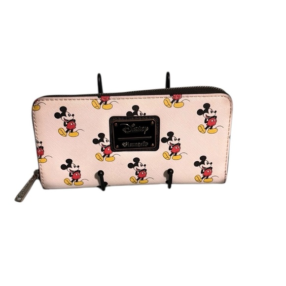 Loungefly | Bags | Loungefly Disney Mickey Mouse Wallet Classic Print ...